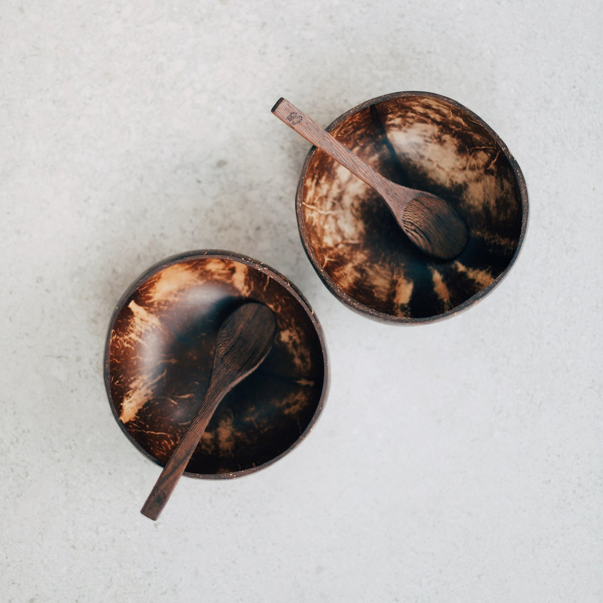 Coco Combo | Coconut Bowls and Wooden Spoons